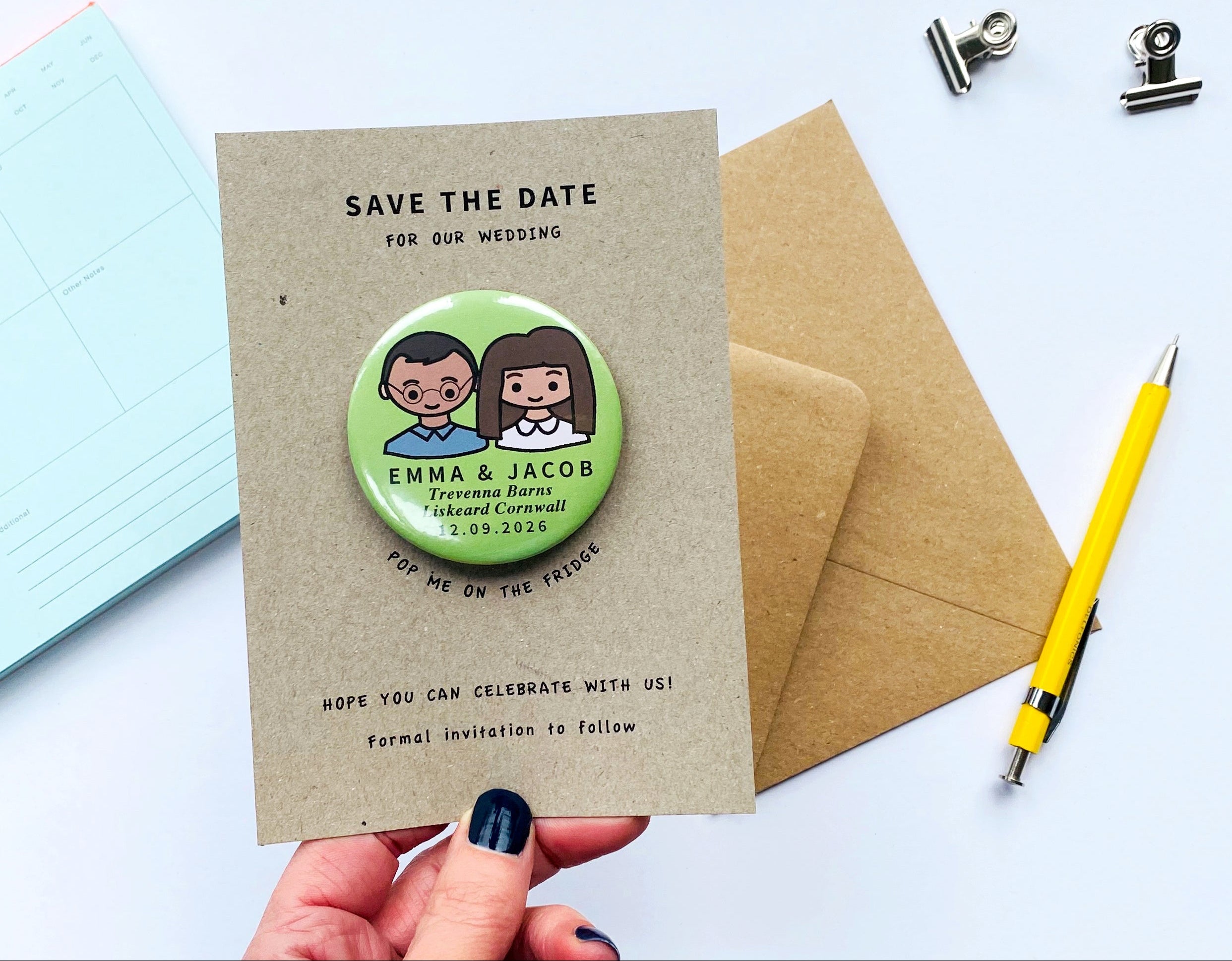 Cartoon Portrait – Paper and Inc